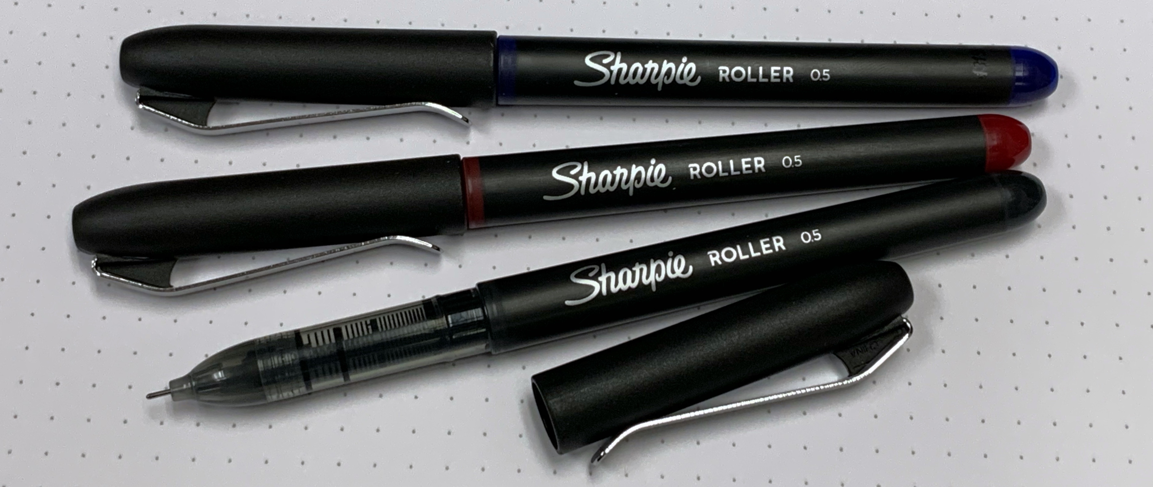 Sharpie Roller and S-Gel Pen Review – The Poor Penman