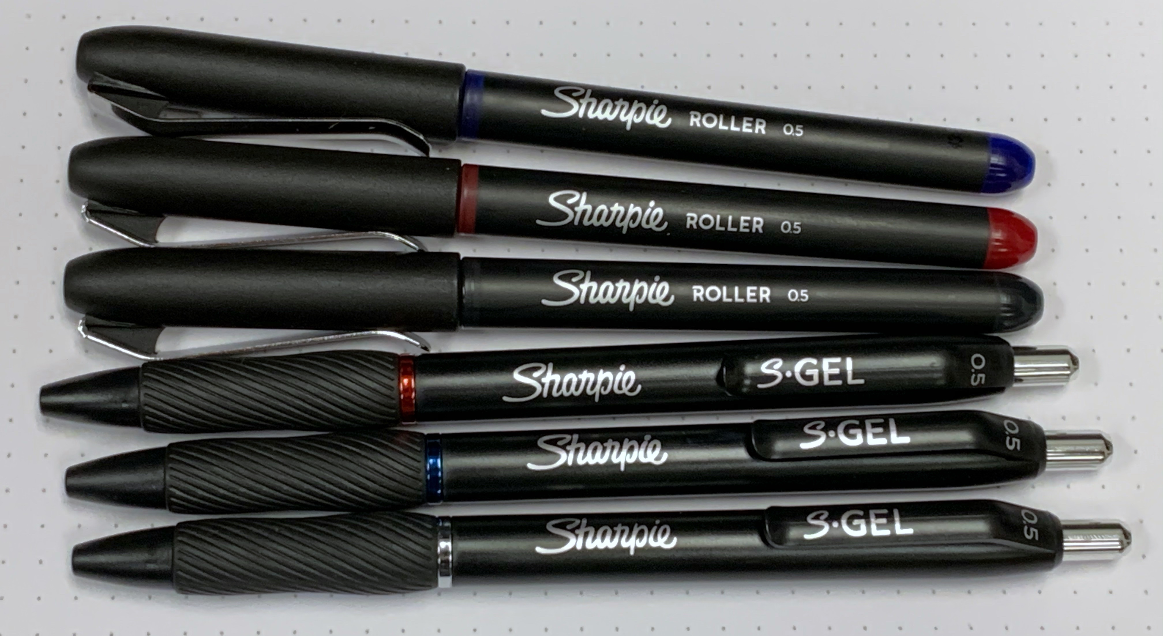 Sharpie Roller and S-Gel Pen Review – The Poor Penman