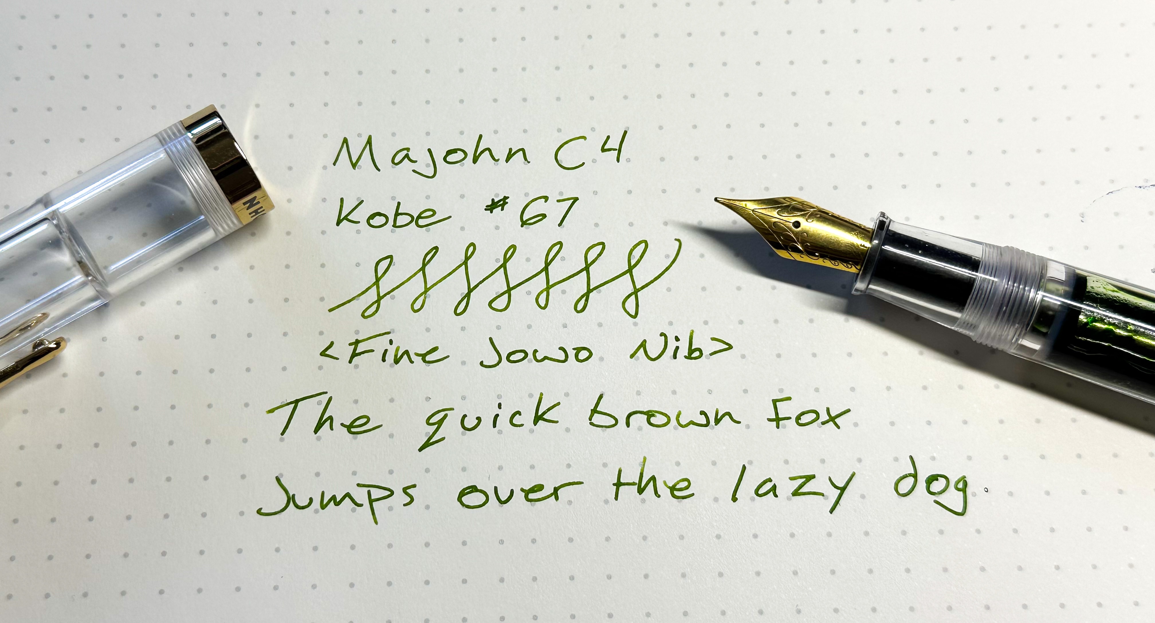 Over the Moon – Majohn Fountain Pen Review – The Poor Penman