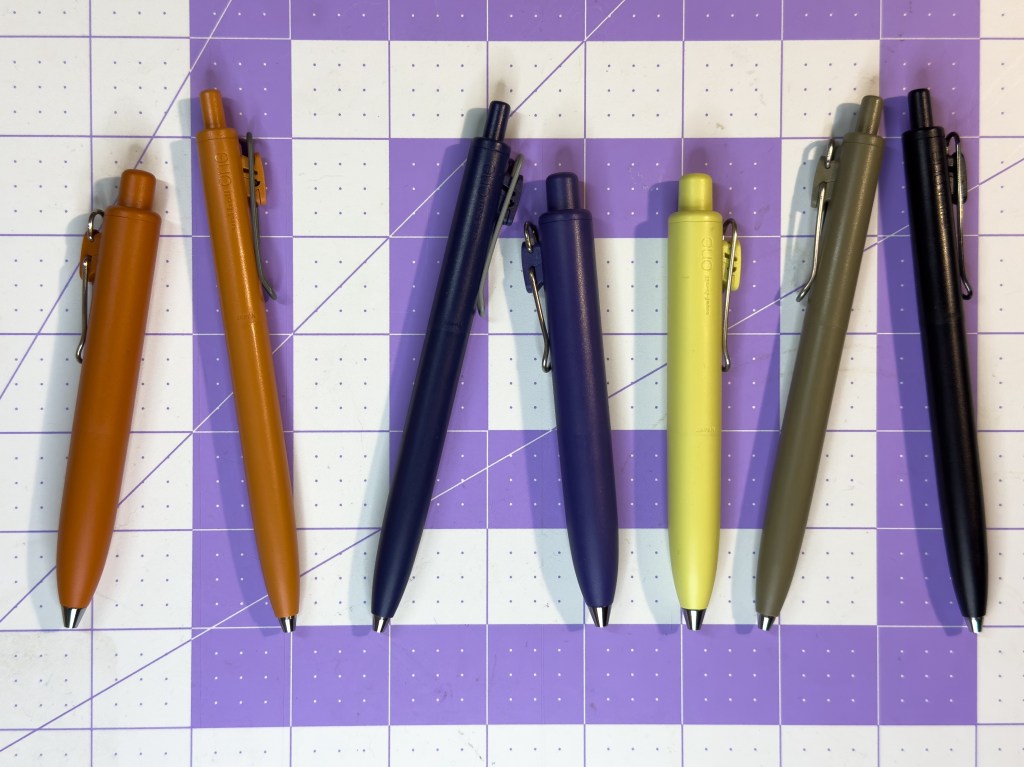 uniball One F & One P Review – The Poor Penman